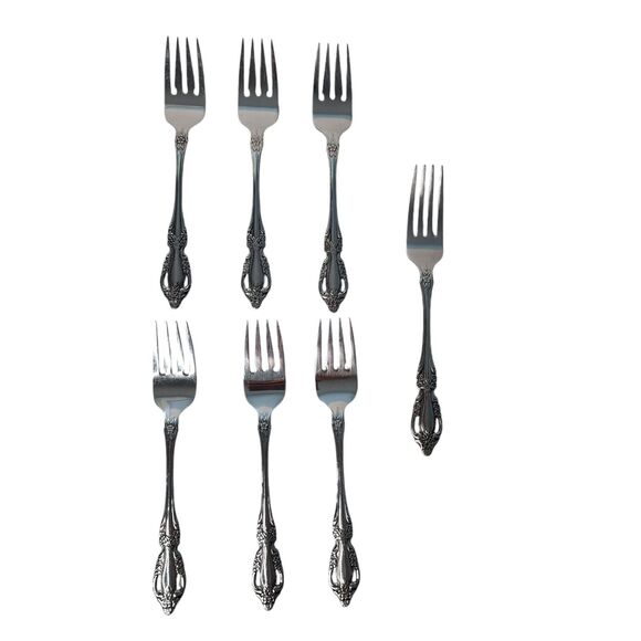 Oneida | Dining | Oneida Raphael Distinction Deluxe Stainless Glossy 6 ...